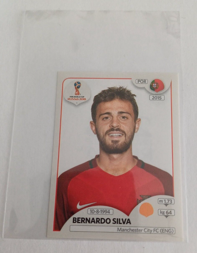 Image Sticker Cromo n°127 Bernardo SILVA PORTUGAL PANINI WORLD CUP ...