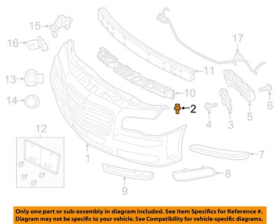CHRYSLER OEM-Fender Liner Retainer 5116530AA | eBay