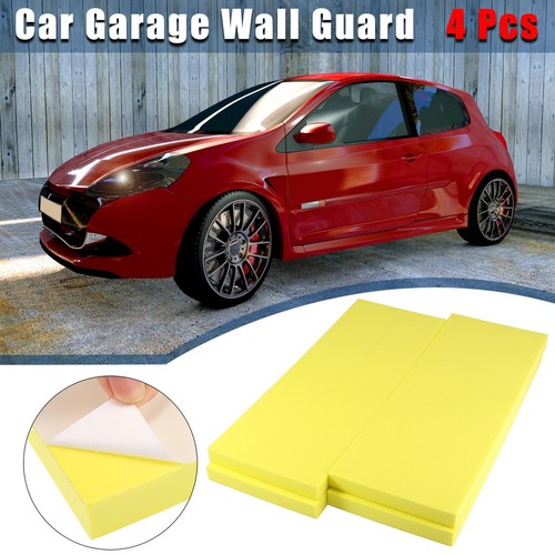 4pcs Yellow Car Garage Wall Guard Door Protector Bumper Guard Anti ...