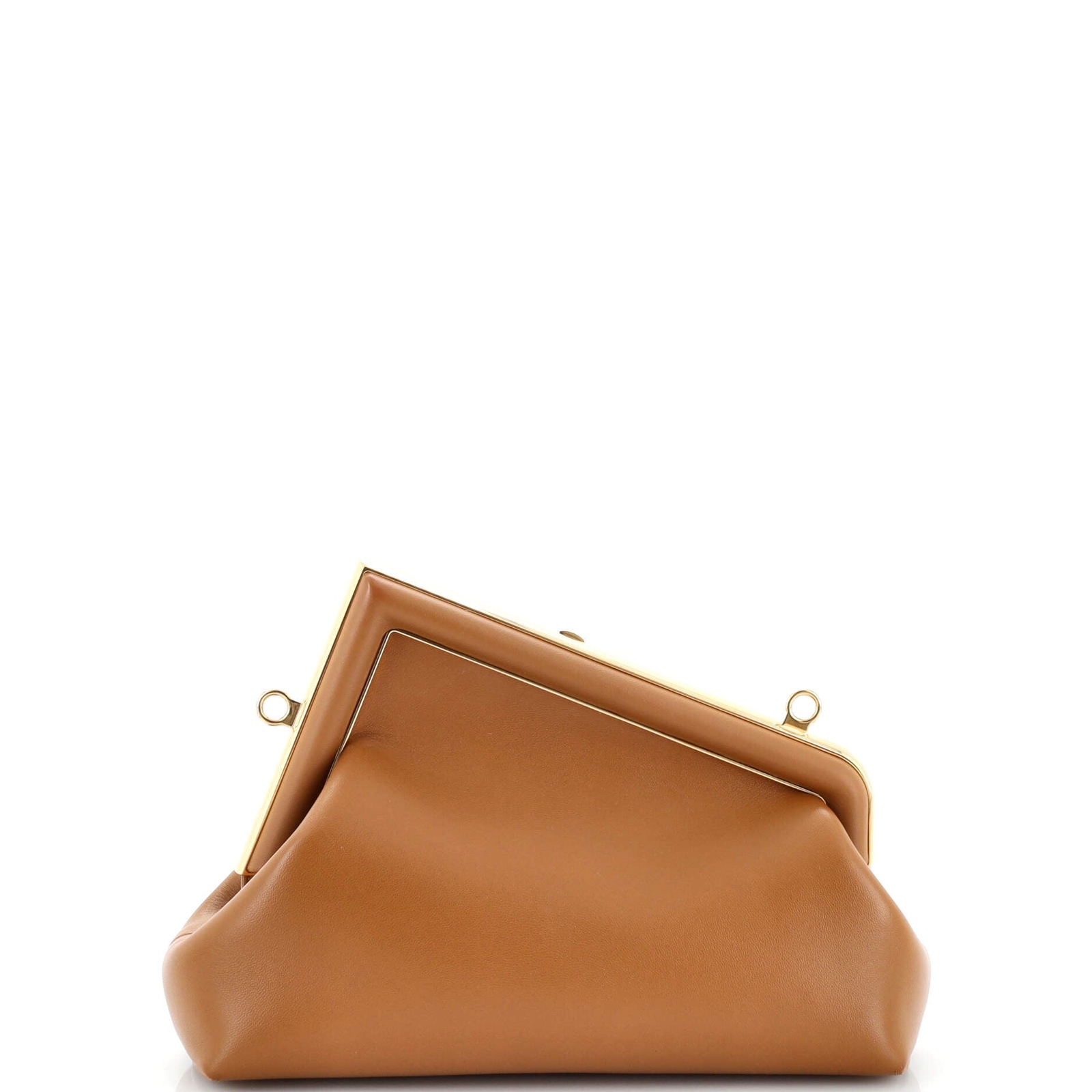 Fendi First Bag Leather Small Neutral - Gem