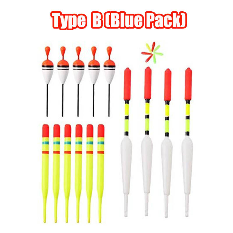 15 Pcs Fishing Assorted Float Set Selection Kit Course | eBay UK