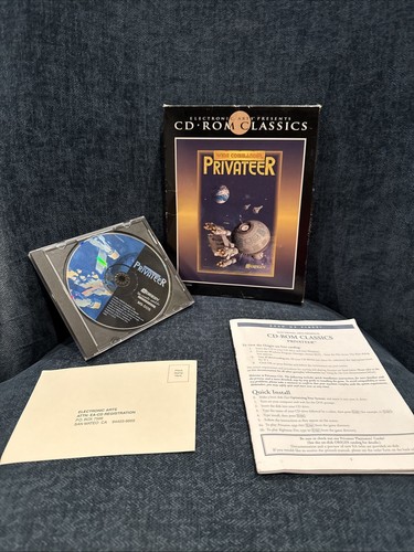 Wing Commander Privateer Computer (1994) EA Classic CD-Rom Big Box PC ...