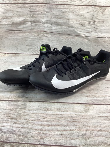 Nike Zoom Rival S9 Size 12 Womens Running Track Spikes Black Shoes ...