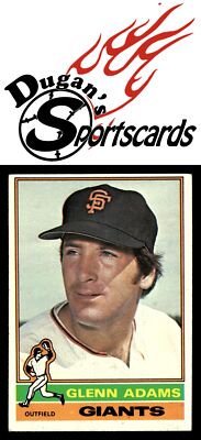 1976 Topps #389 Glenn Adams | eBay