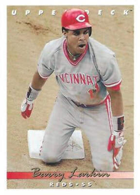 #245 Barry Larkin - Cincinnati Reds - 1993 Upper Deck Baseball | eBay