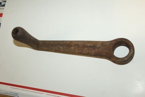 Cast Iron Hand Start Crank Handle 13 Inches Overall Length 1-3/4 Inches ...