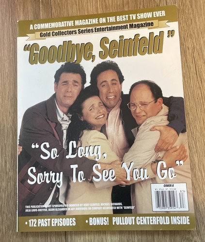 Seinfeld, “Goodbye, Seinfeld” Magazine H & S Media, Vintage 1998 | eBay