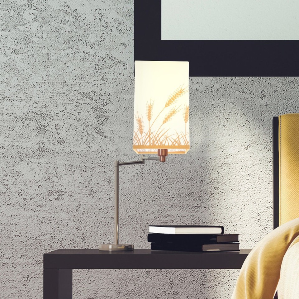 Lamp Shade Simple Shades for Table Lamps Cloth Lampshade Square | eBay ...