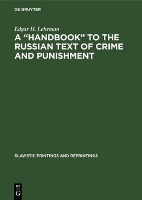 Edgar H. Lehrma A “Handbook” to the Russian Text (Gebundene Ausgabe ...