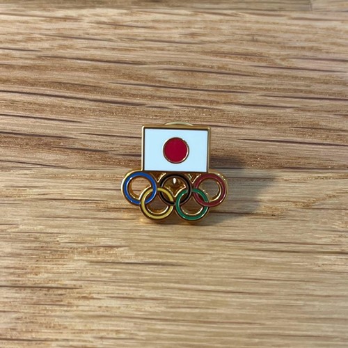 [Not for sale] Japanese flag Olympic pin badge Olympic mark | eBay