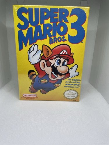 1990 NINTENDO SUPER MARIO BROS. 3 NES OVAL SEAL | eBay
