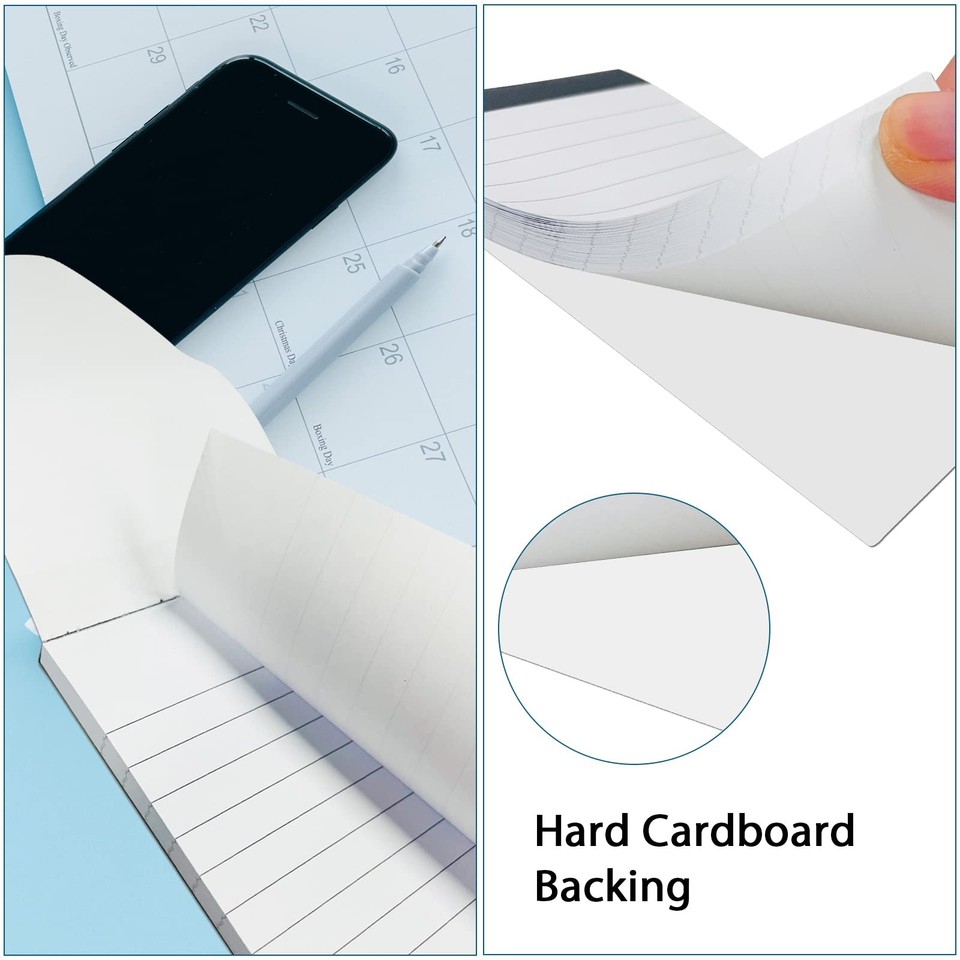 20 Pack Small Notepad, 3 x 5 Inch Ultra Quality Note Pads, Server Lined ...