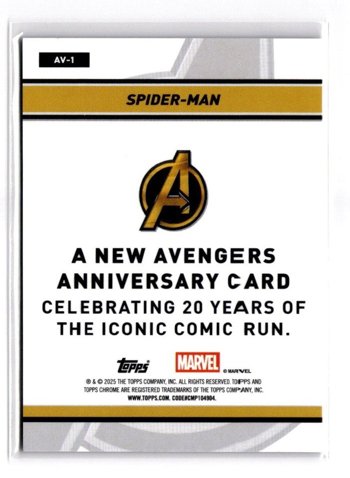 2025 Topps Chrome Marvel Comics INSERTS (BUY 3 GET 1 FREE) You Pick ...