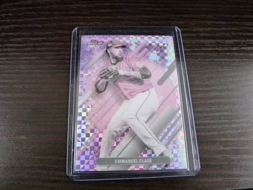 2025 TOPPS FINEST EMMANUEL CLASE RARE PEARL SSP CARD 7/30 CLEVELAND | eBay