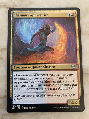 Prismari Apprentice 213/275 Strixhaven: School of Mages Uncommon MTG ...