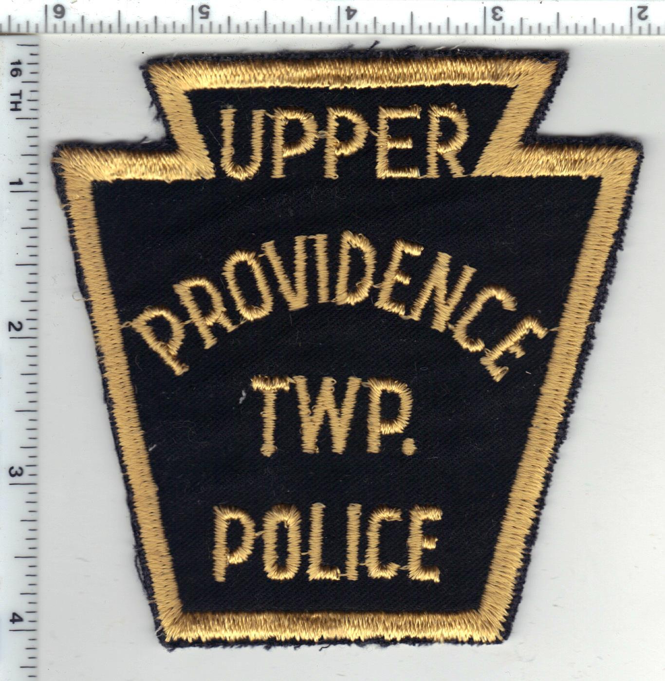 Upper Providence Township Police (Pennsylvania) 1st Issue Shoulder ...