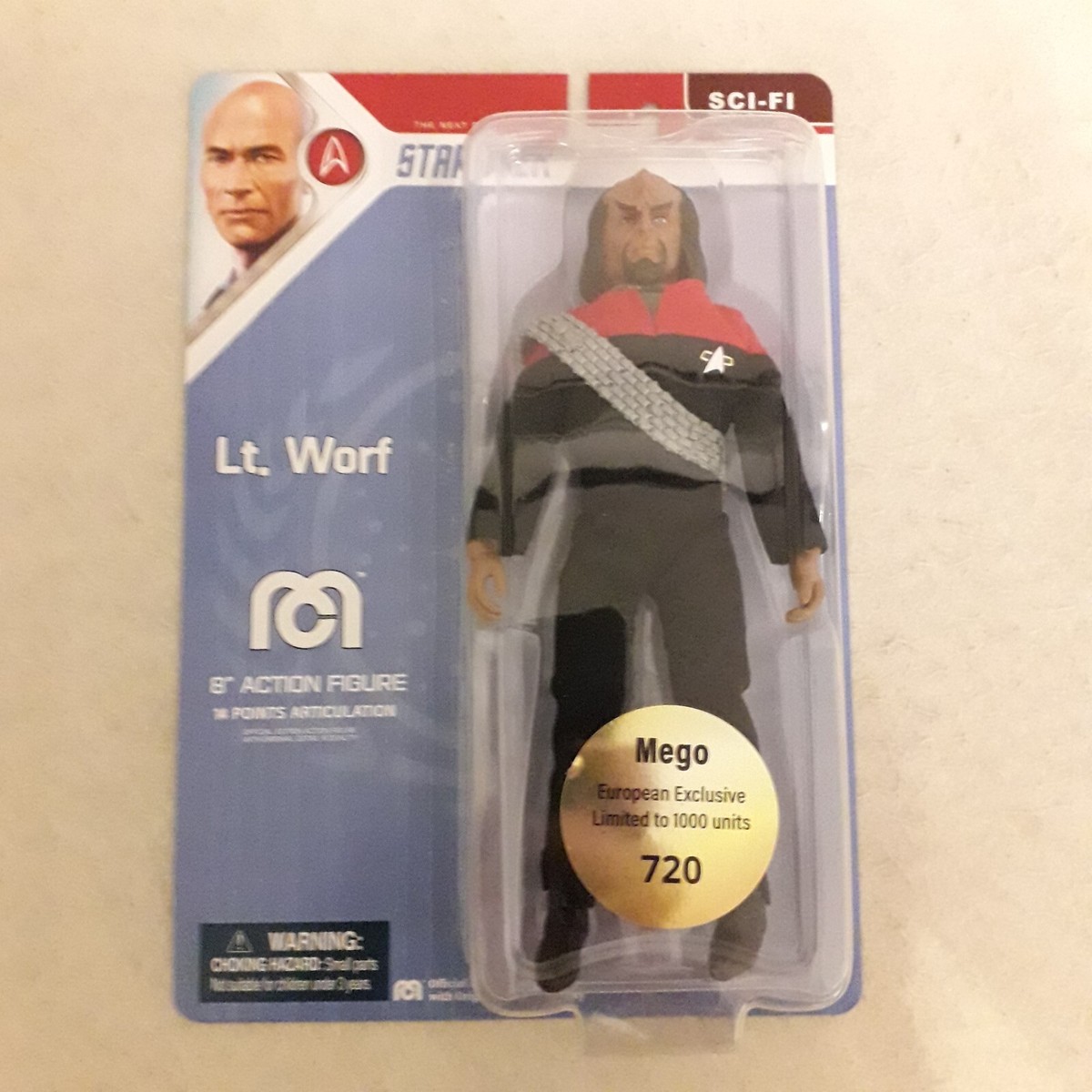 Star Trek Mego Action Figures
