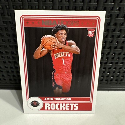 Amen Thompson 2023-24 NBA Hoops Rookie Insert Winter Houston Rockets | eBay