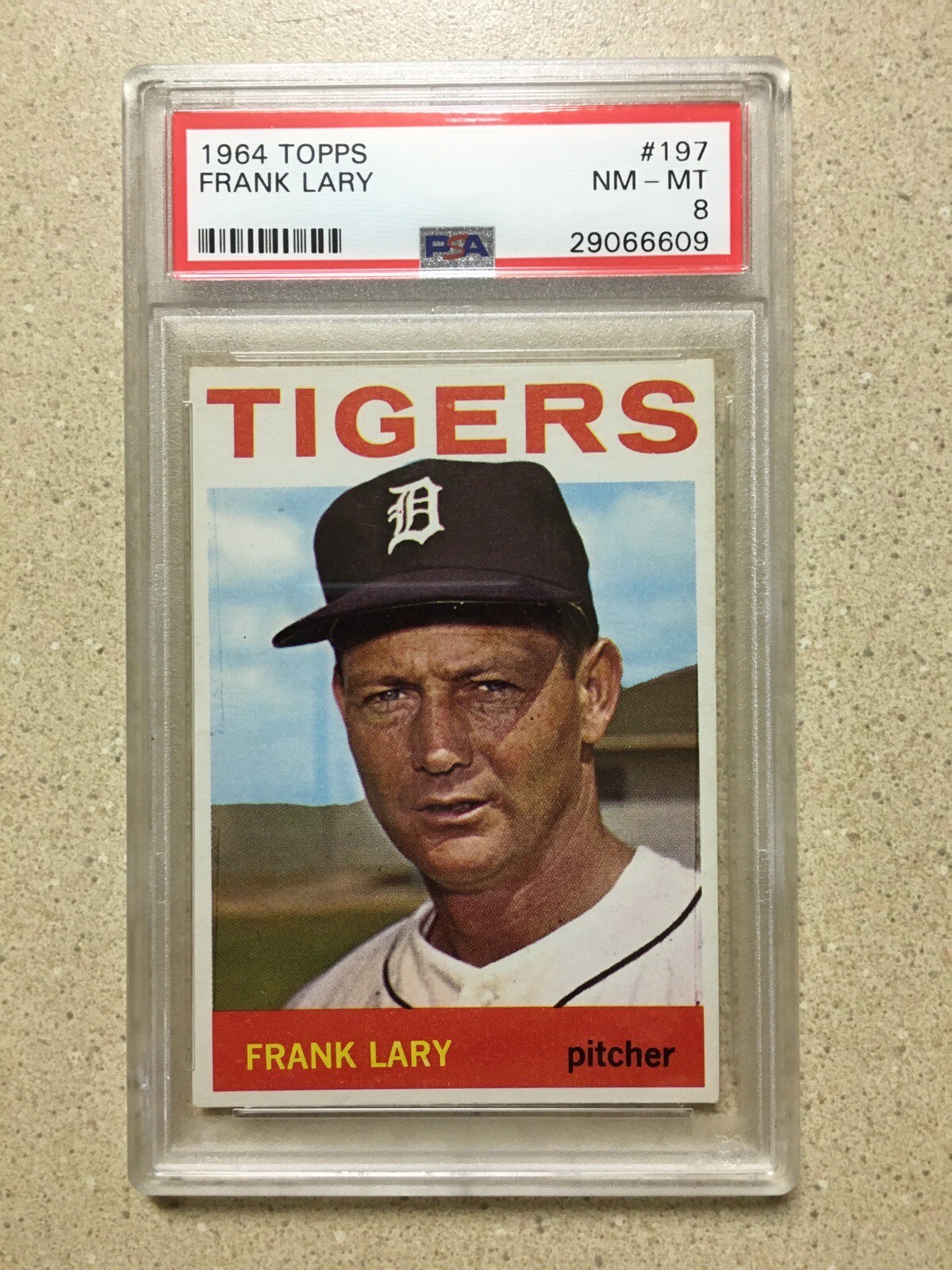 1964 Topps #197 Frank Lary PSA 8 NM-MT TIGERS | eBay