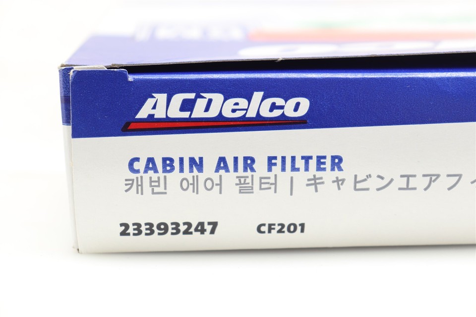 NEW ACDelco Cabin Air Filter CF201 Chevrolet Impala Cadillac XTS 2015 ...