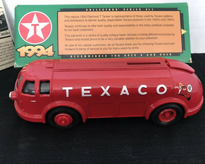 Texaco Diamond T Tanker 1934 “Doodlebug” Vintage 1994 NIB With COA ...