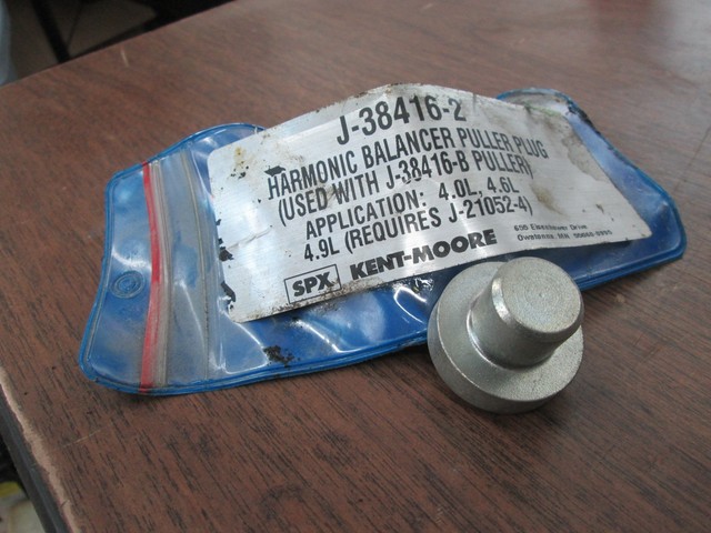 Set of 2 Kent Moore J-38416-2 Harmonic Balancer Puller Crankshaft ...