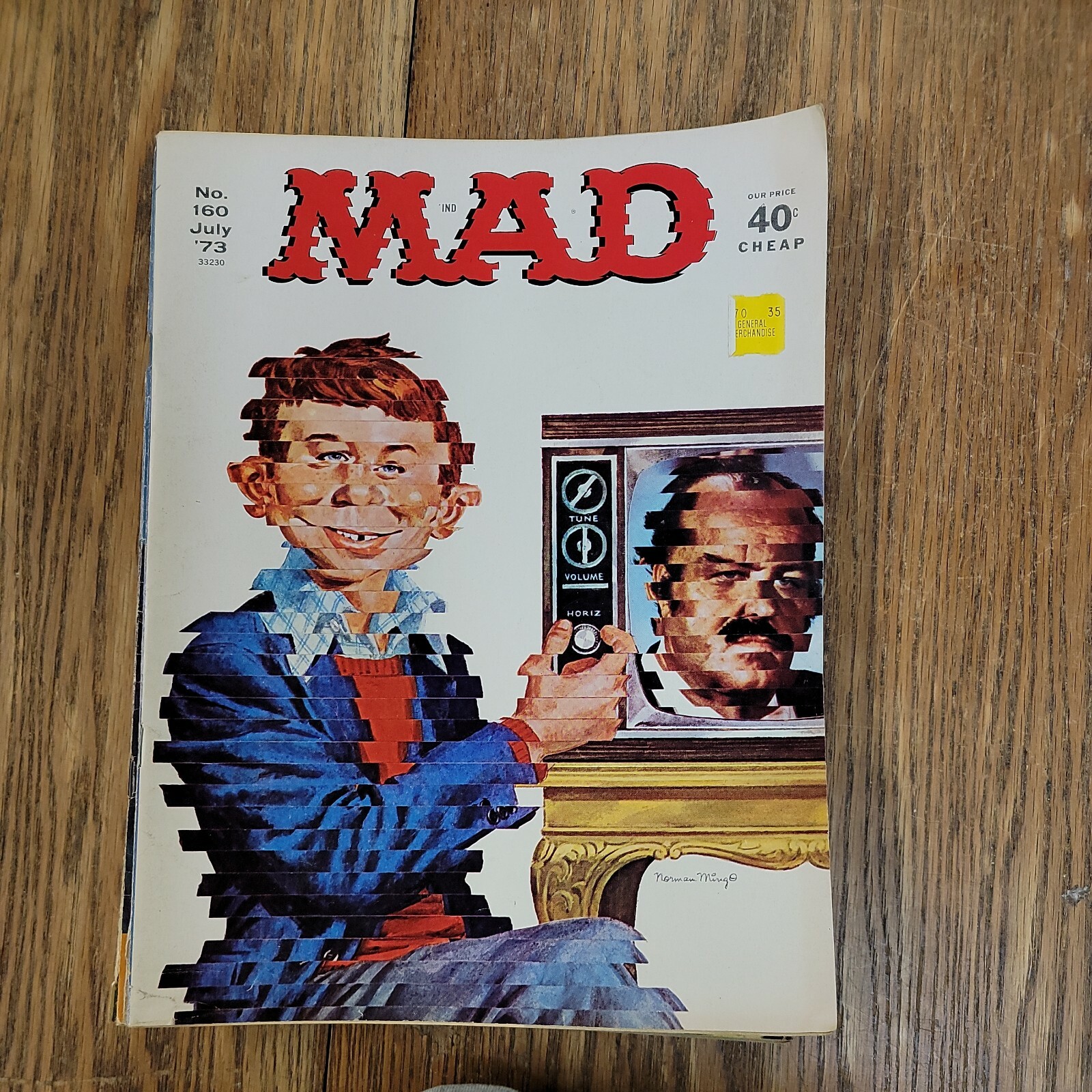 Vintage MAD Magazines Lot of 8 - Issues #151-160 (1972-1973) Humor ...