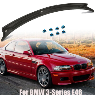 For BMW 3-Series E46 Windshield Wiper Vent Cowl Grille Panel 51718189100 | eBay