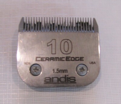ANDIS Ceramic Edge Size 10 Blade 1.5mm | eBay