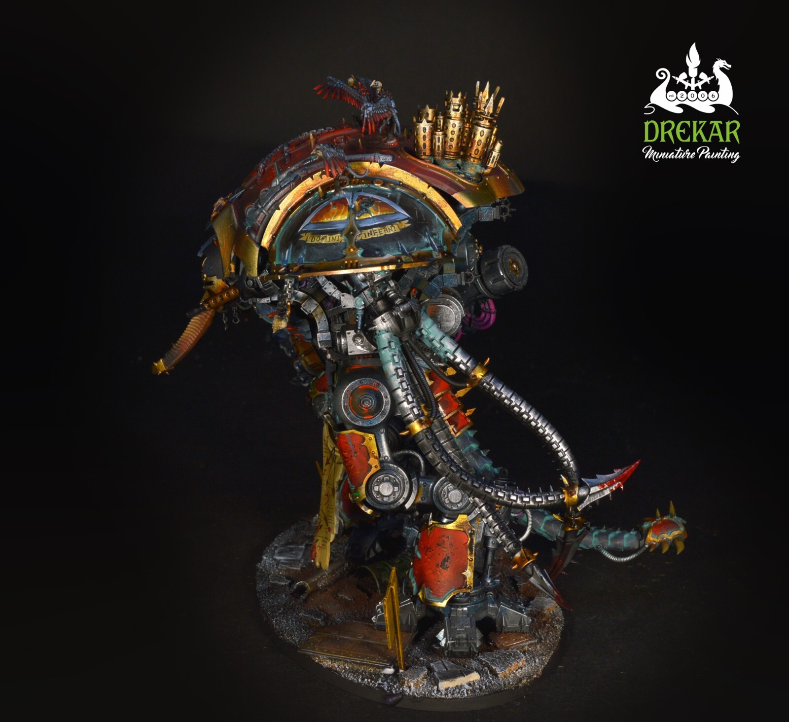 Knight Abominant Chaos Knights ** COMMISSION ** painting | eBay