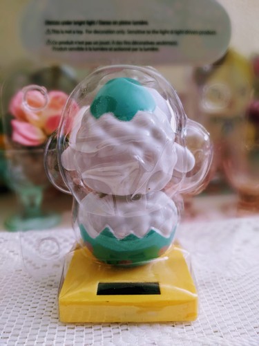 New Baby Lamb Sheep solar dancer Dancing Hatching out egg bobble head ...