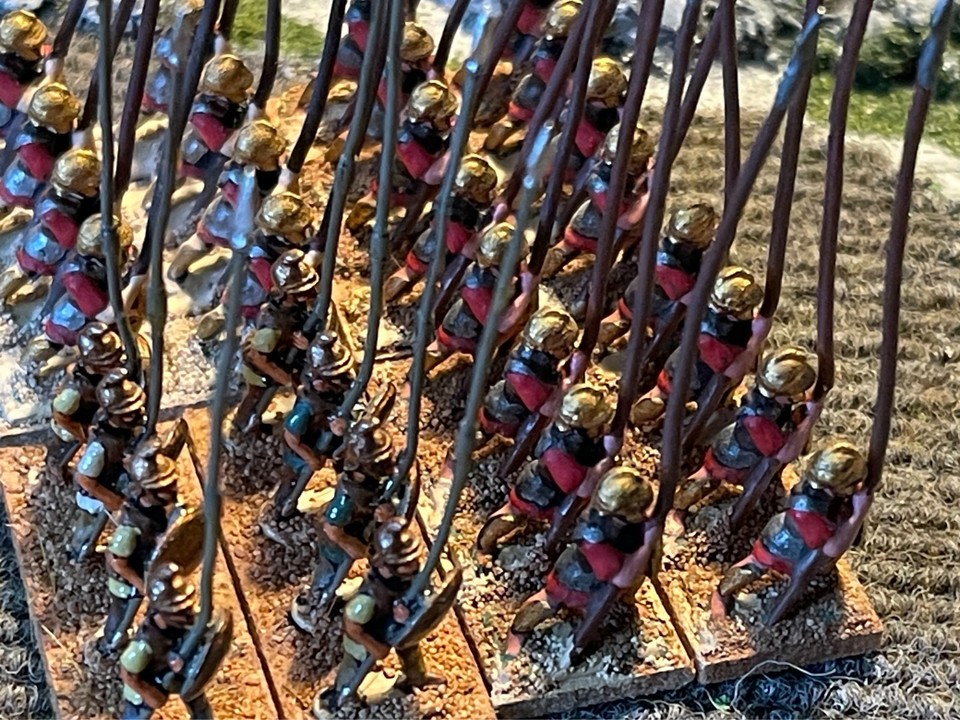 15mm Ancient Figures, (Old School Minifigs) Pike Phalanx 32 Figures ...