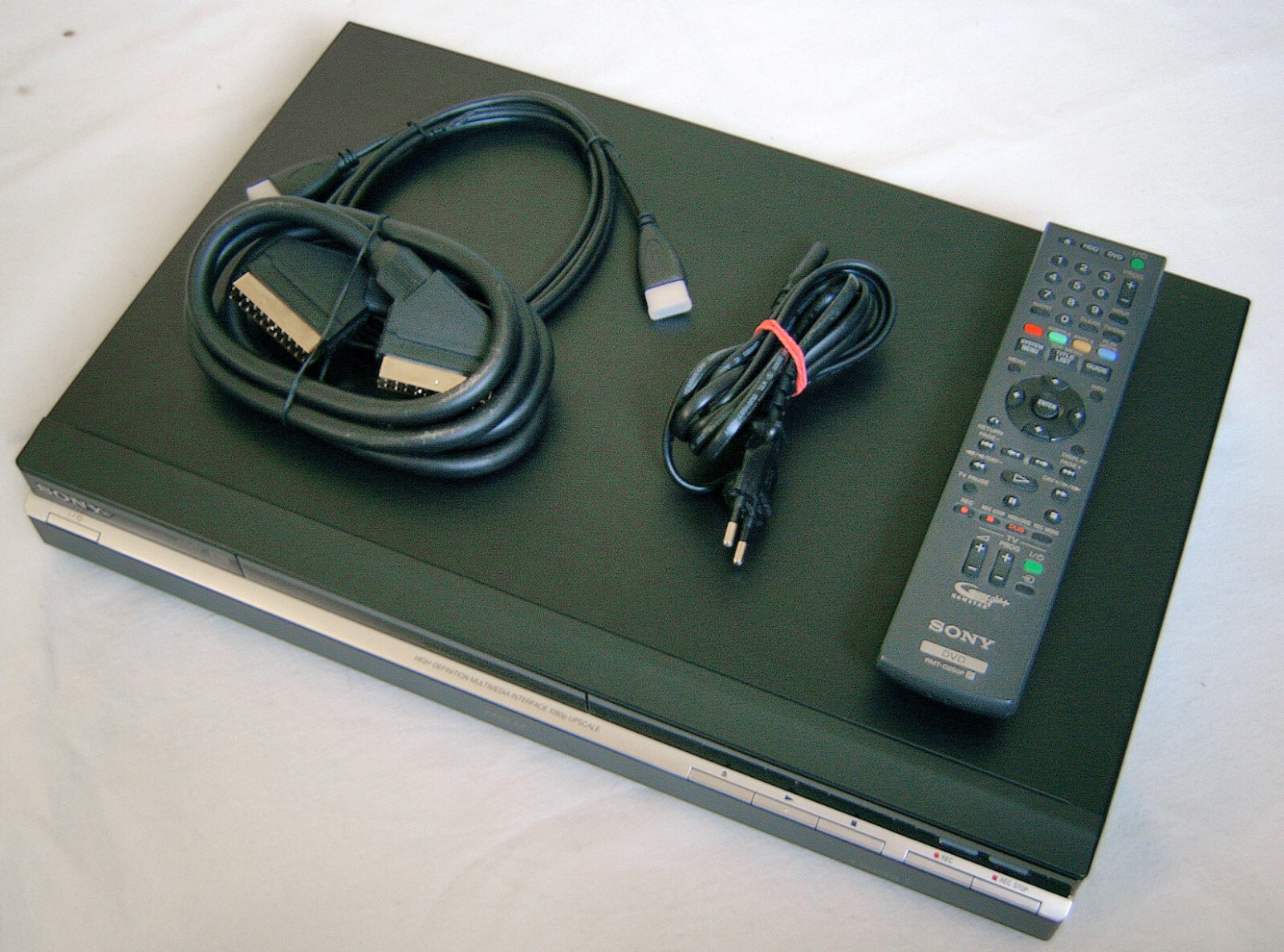 SONY RDR-HX1080 DivX/XviD DVD&HDD-RECORDER *500 GB=1420 STD* HDMI/USB ...