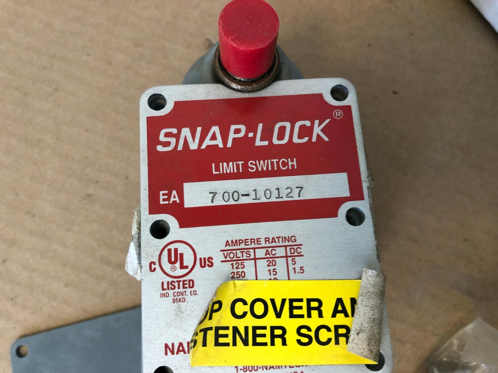 NAMCO, Snap Lock Limit Switch, 700-10127 | eBay