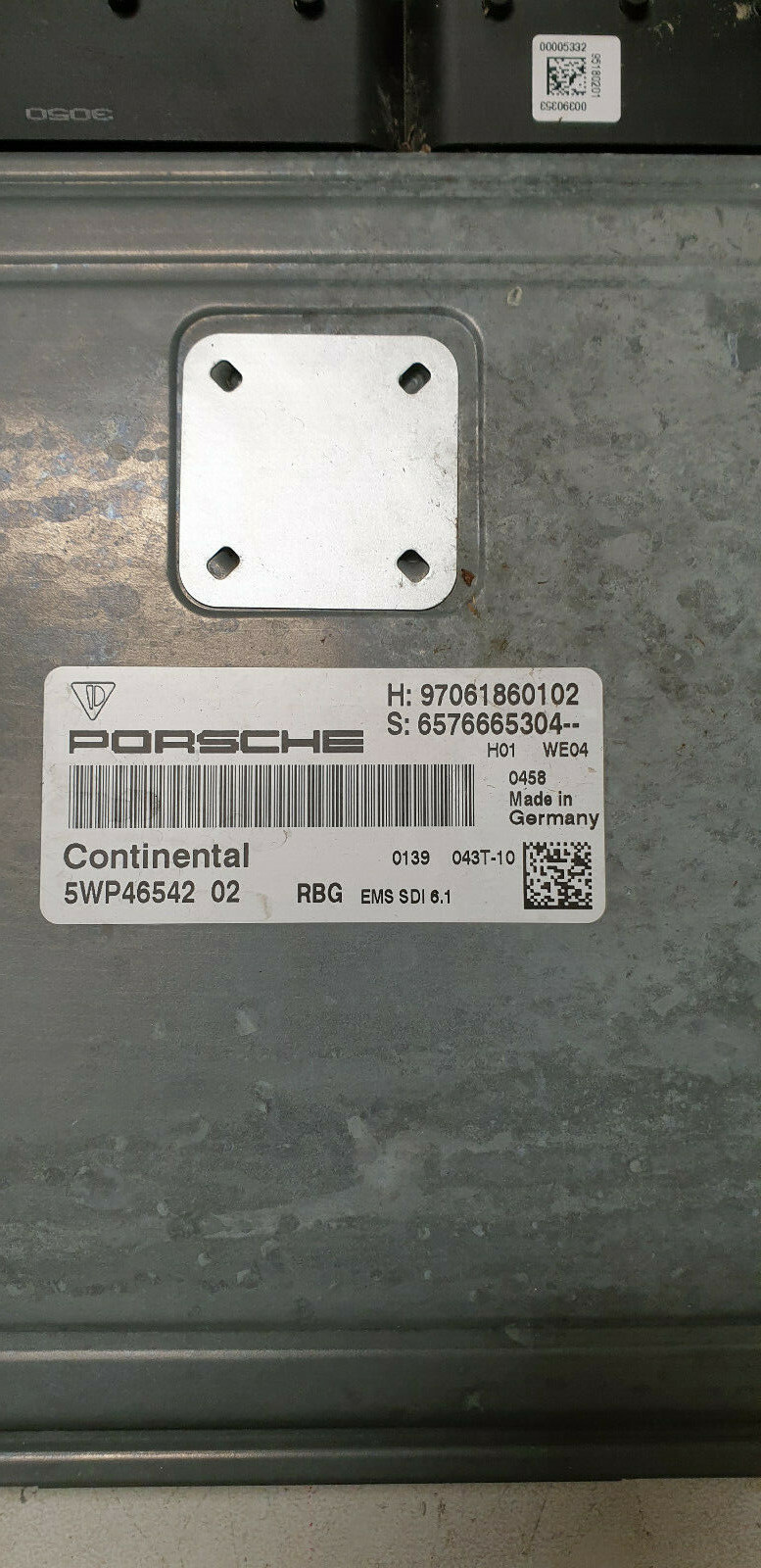 Porsche 970 Panamera Motorsteuergerät 97061860102 incl. Datenkopie ...