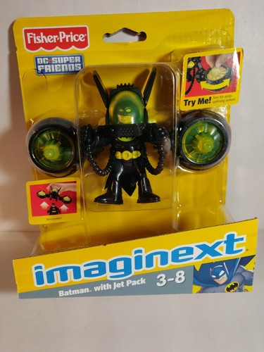 Imaginext DC Super Friends BATMAN with JET PACK (CosBman787) | eBay