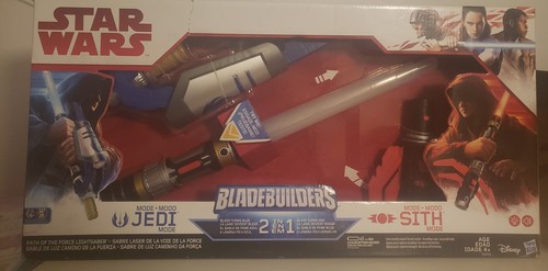 Star Wars Bladebuilders 2 In 1 Path of the Force Lightsaber Red Sith ...