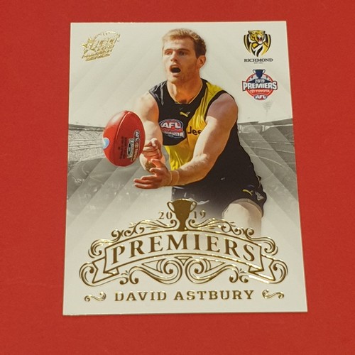 2019 Select Premiers Series David Astbury Limited Ed/2500 Card Richmond ...