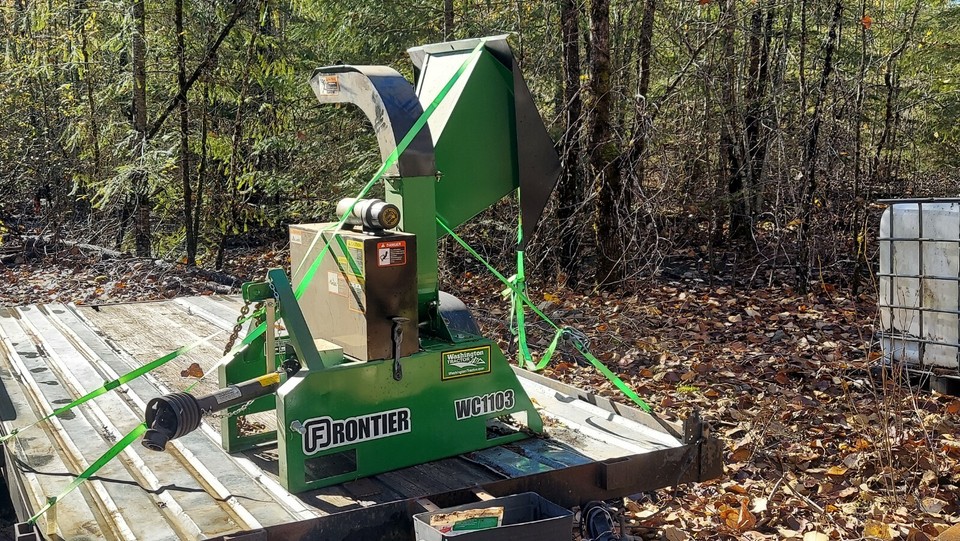 Frontier WC1103 pto woodchipper for 18-40hp tractor | eBay