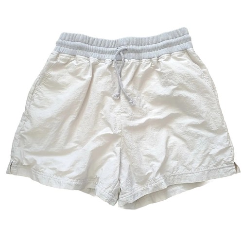 Fabletics (Womens Size Medium) White Gray Jemma Shorts 4" Inseam ...