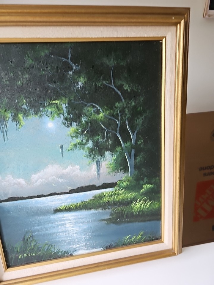 Ellis Buckner *ORIGINAL* FLORIDA HIGHWAYMEN PAINTING (1943 - 1991) | eBay