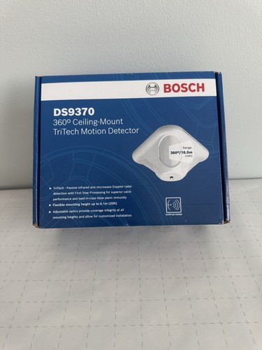 Bosch DS9370 Security Panoramic Tri-Tech 360 Ceiling Mount Motion ...