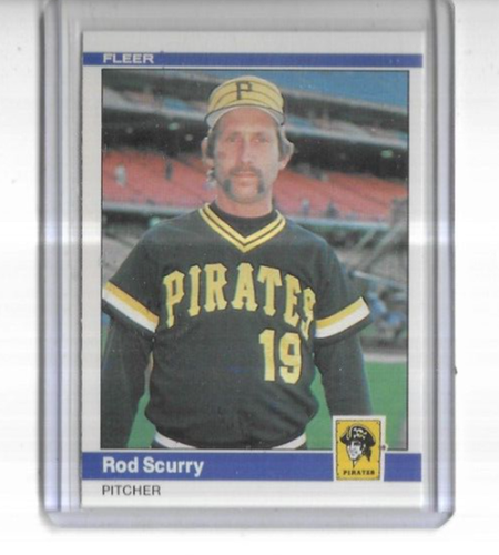 1984 Fleer #264 Rod Scurry Pittsburgh Pirates | eBay