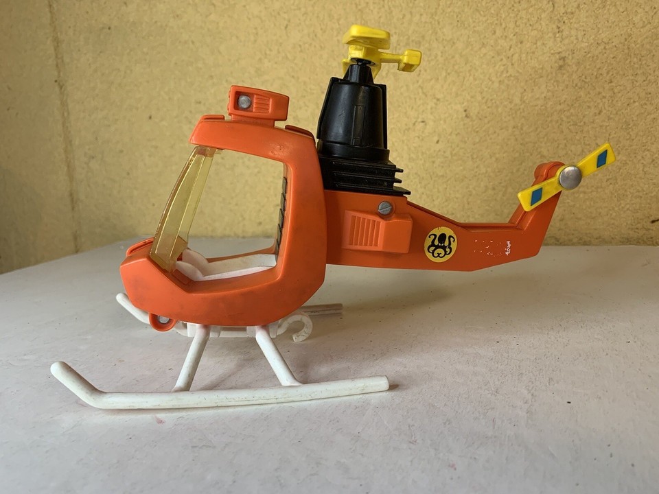 Vintage 1970s Fisher Price Adventure People Rescue Helicopter 323 Toy ...