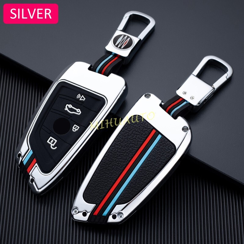 For BMW G01 G02 G07 G11 G14 G20 G22 G30 F48 Metal Car Key Fob Cover ...