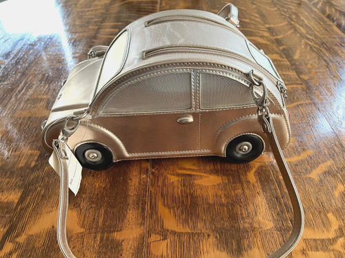 Amliya - VW Beetle Style Handbag - Silver - New Condition with Tag | eBay