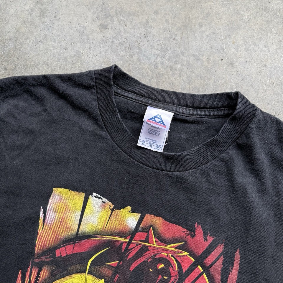 Vintage Y2K Fullmetal Alchemist Anime Graphic Promo T Shirt Size XL ...