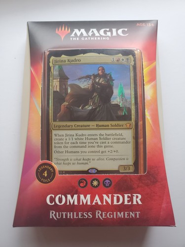 Ruthless Regiment - Commander 2020 Sealed Deck - MTG | eBay