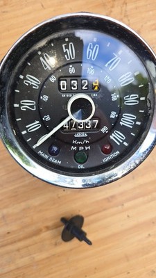 TRIUMPH VITESSE MK1 SPEEDO GAUGE JAEGER 4.11 DIFF SN6121 SPITFIRE MK1 2 ...