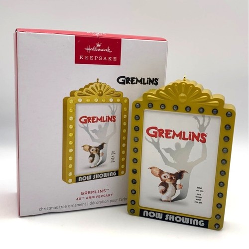 Hallmark Keepsake Gremlins 40th Anniversary Marquee 2024 Magic Light ...